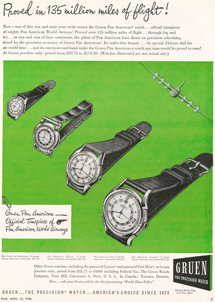 1947 Pan American Ace - A Resurection. | WatchUSeek Watch Forums